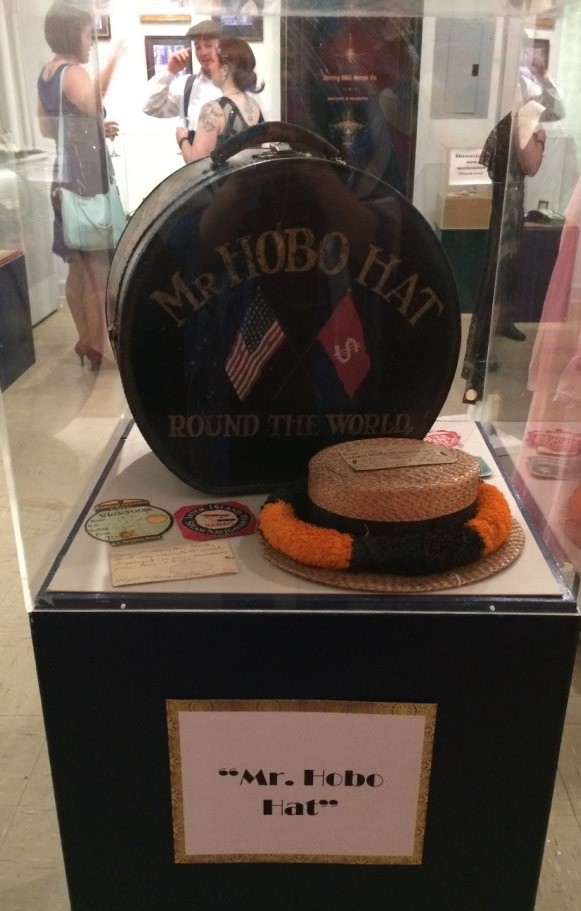 Hobo Hat – “Bound for a trip around the world. When shall we meet again ...